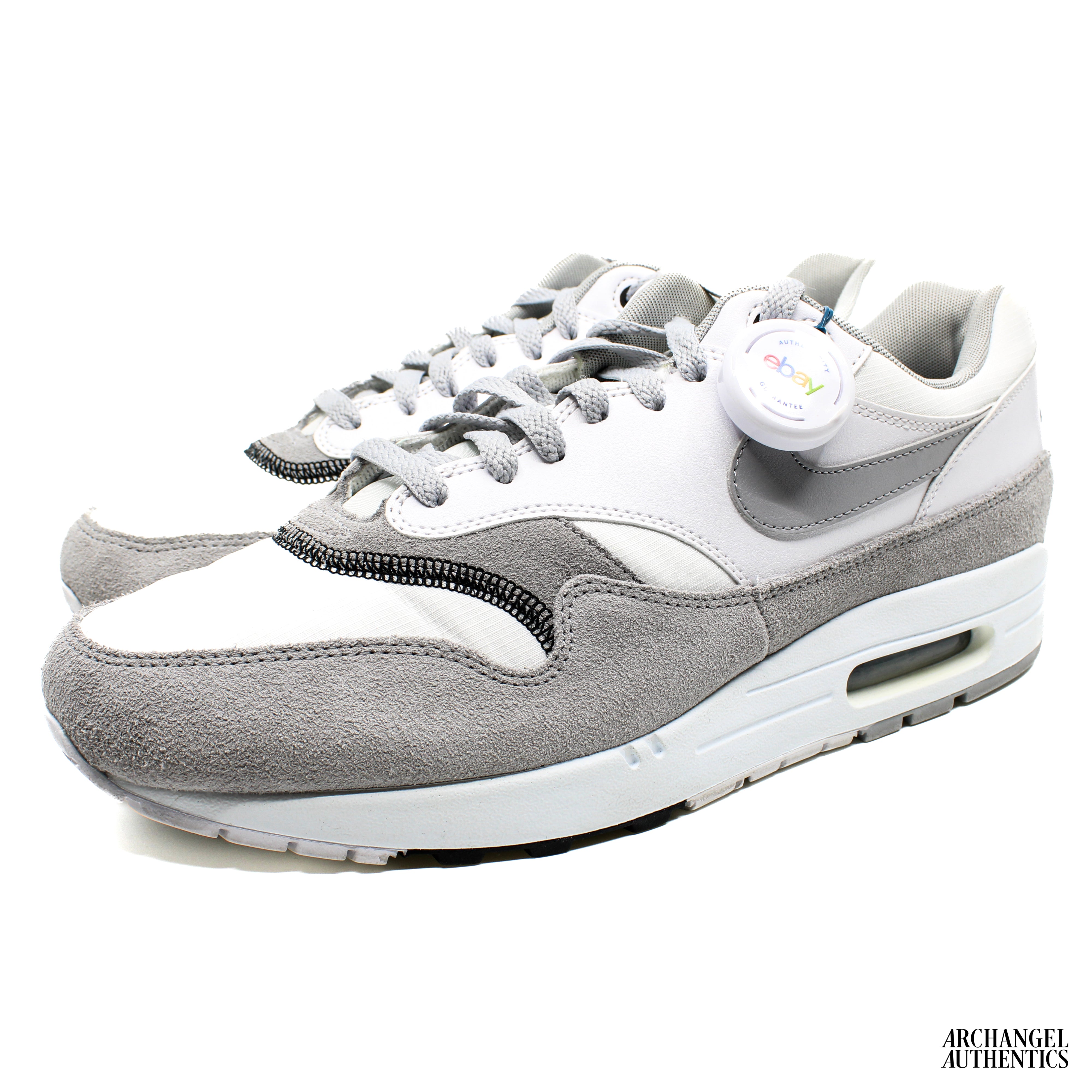 Nike Air Max 1 Inside Out White Wolf Grey Black – archangelauthentics