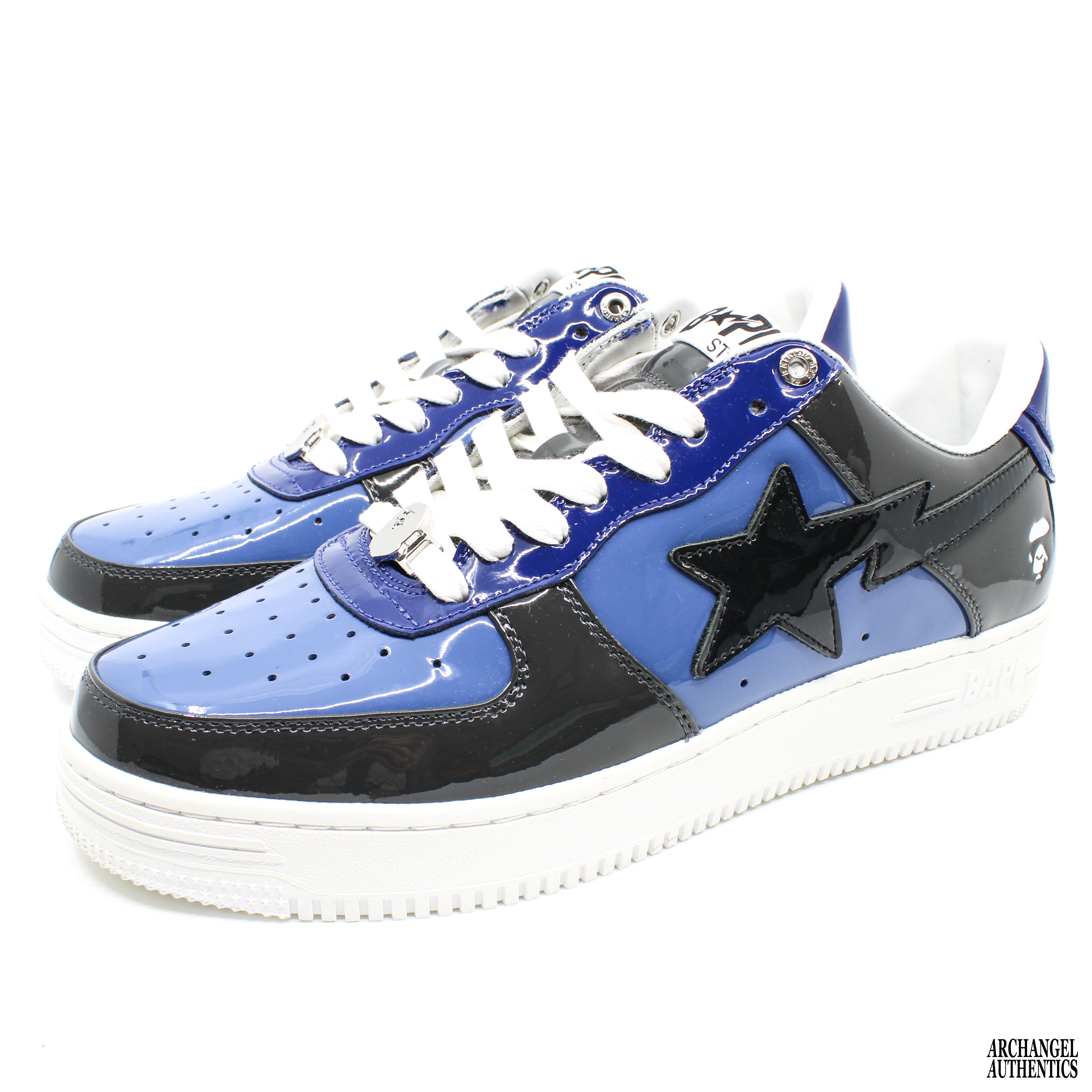A Bathing Ape Bape Sta Low Navy Color Combo – archangelauthentics