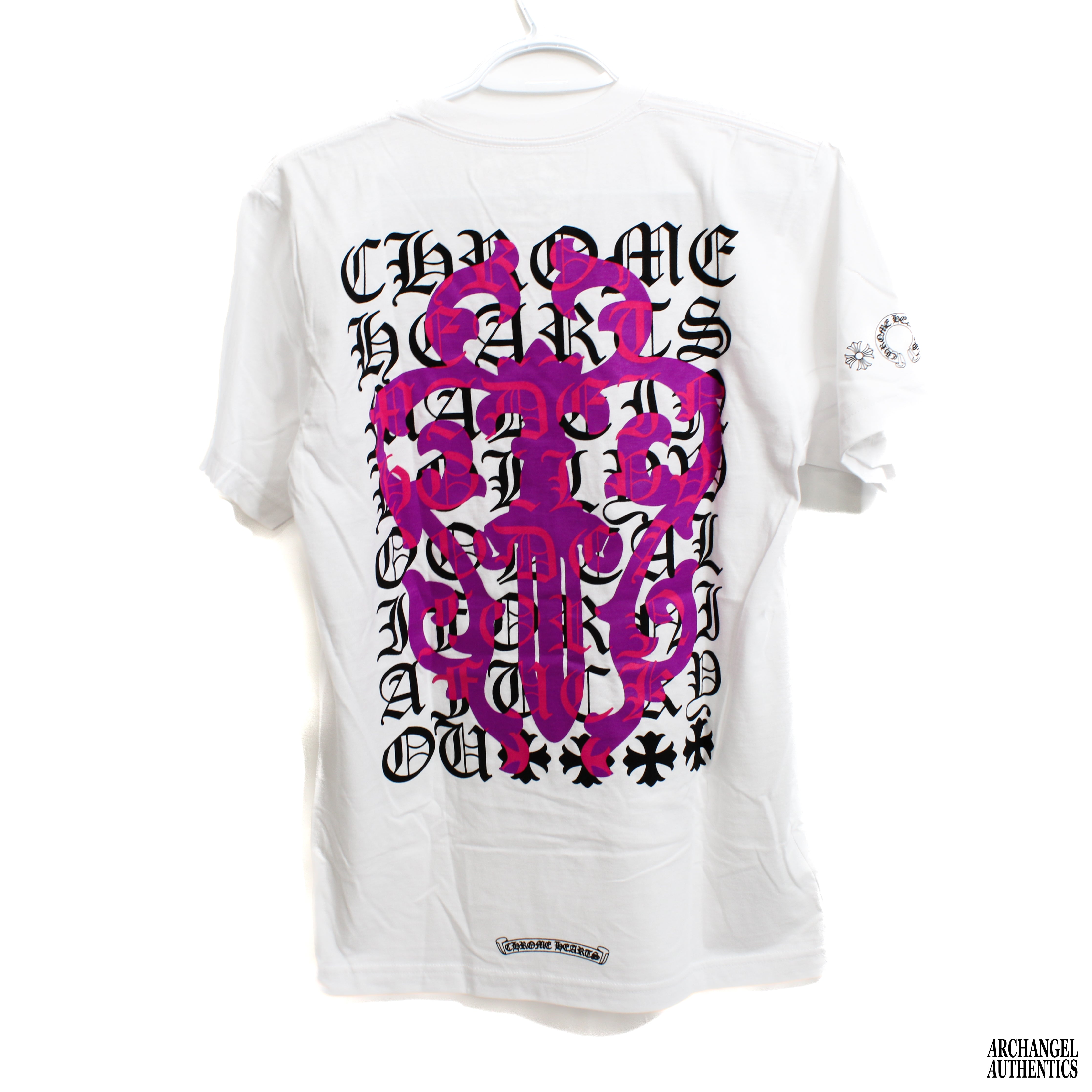 Chrome Hearts Eye Chart Dagger T-Shirt – archangelauthentics