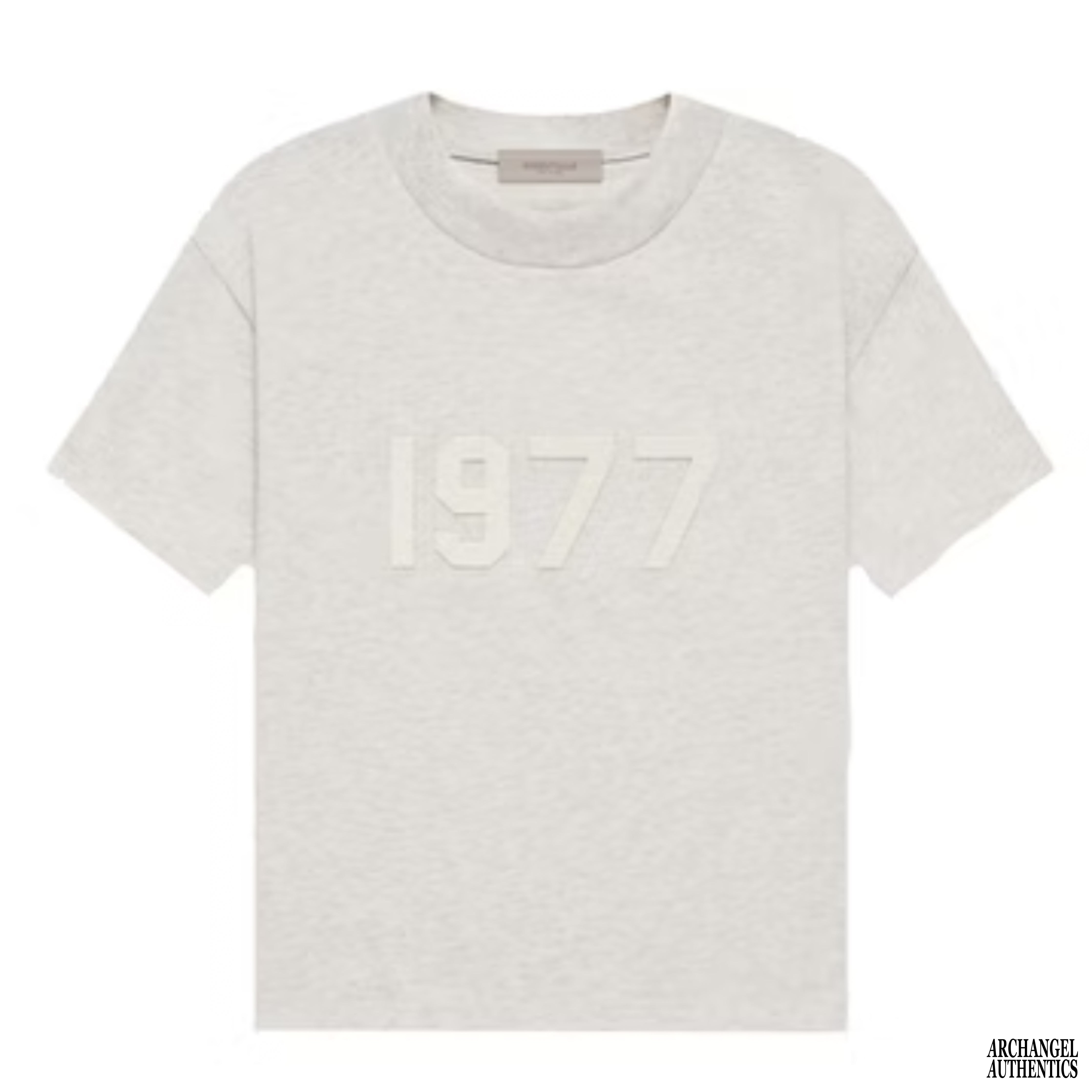 Fear of God Essentials 1977 T-Shirt SS22 Light Oatmeal ...
