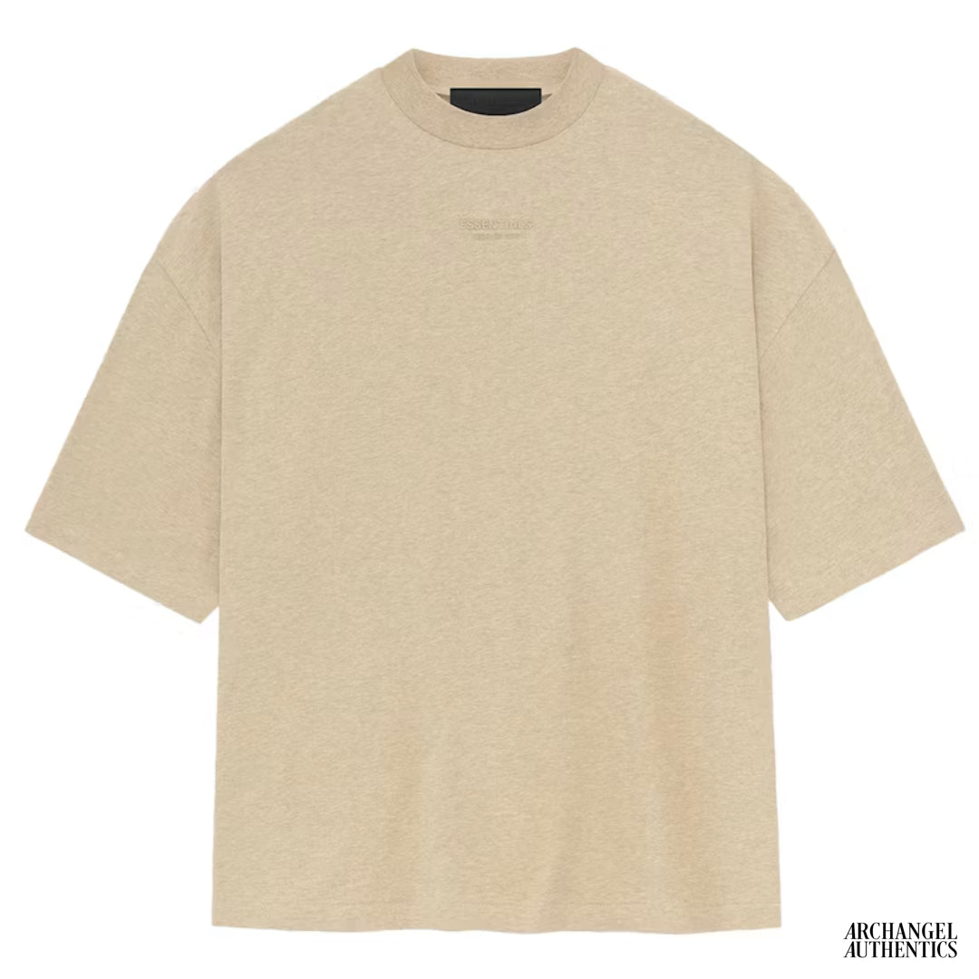 Fear of God Essentials T-Shirt FW23 Gold Heather – archangelauthentics