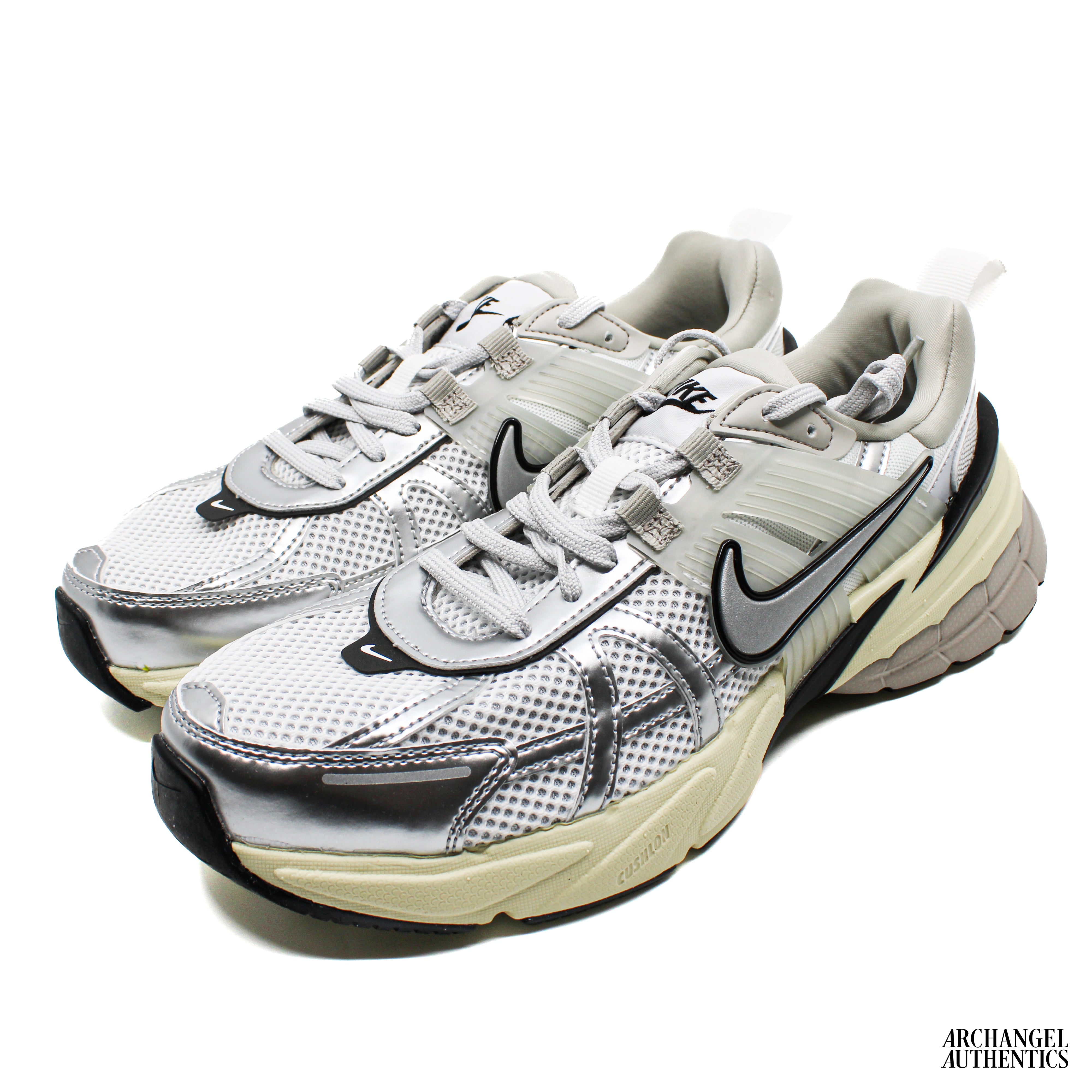 Nike V2K Run Summit White Metallic Silver – archangelauthentics