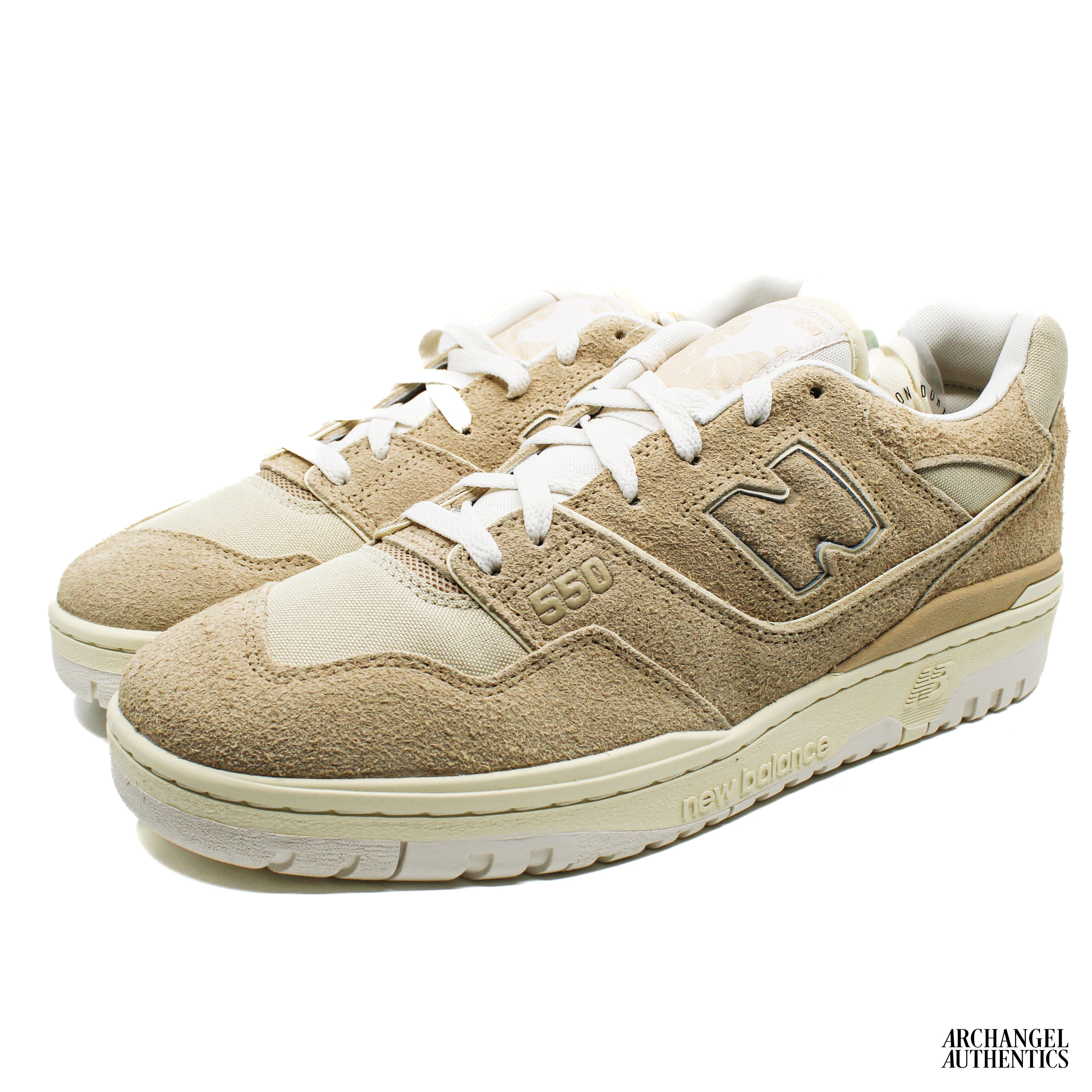 New Balance 550 Aime Leon Dore Taupe Suede – archangelauthentics