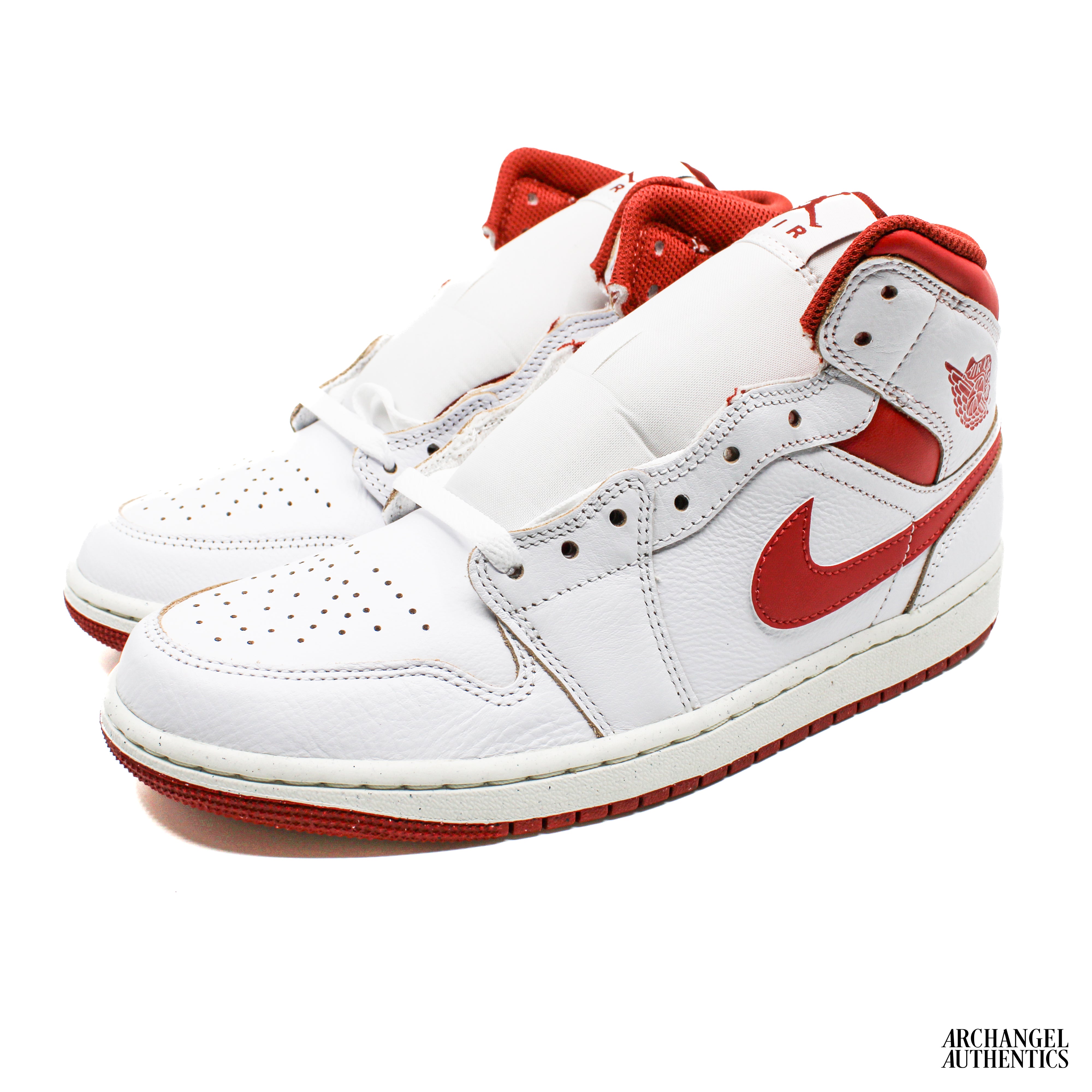Nike Air Jordan 1 Mid SE Dune Red – archangelauthentics